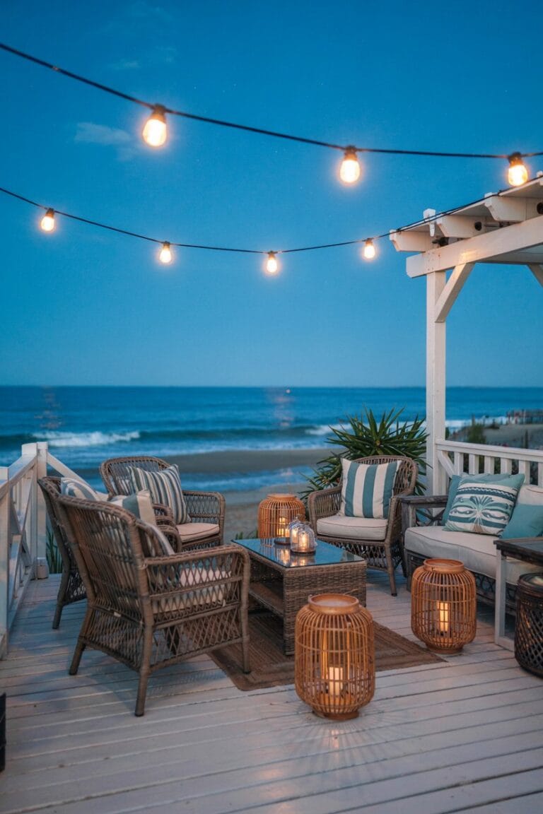 Outdoor Living Ideas for Beach & Lake Houses: Decks & Patios